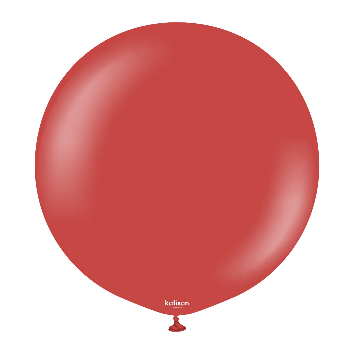 Kalisan Latex Standard Deep Red - 36", 2 Pieces – A. L. Party Balloons
