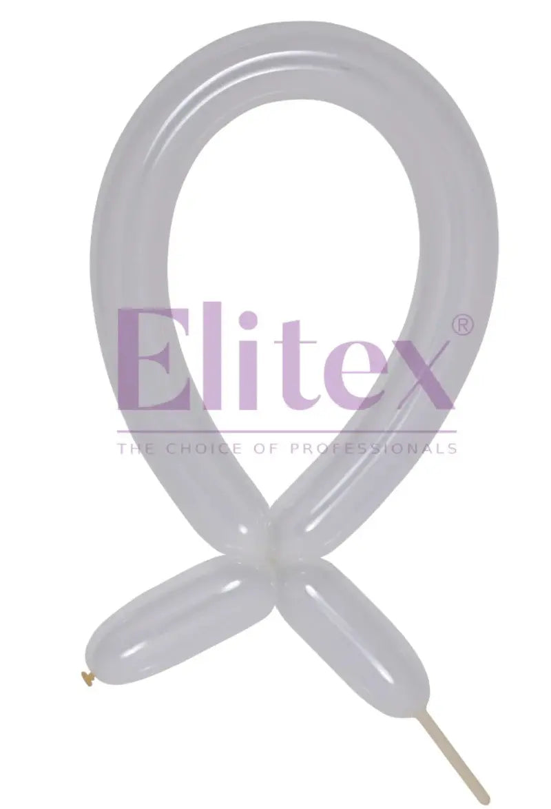 Elitex 260 Crystal Clear Modelling Balloon 50/pk – A. L. Party Balloons
