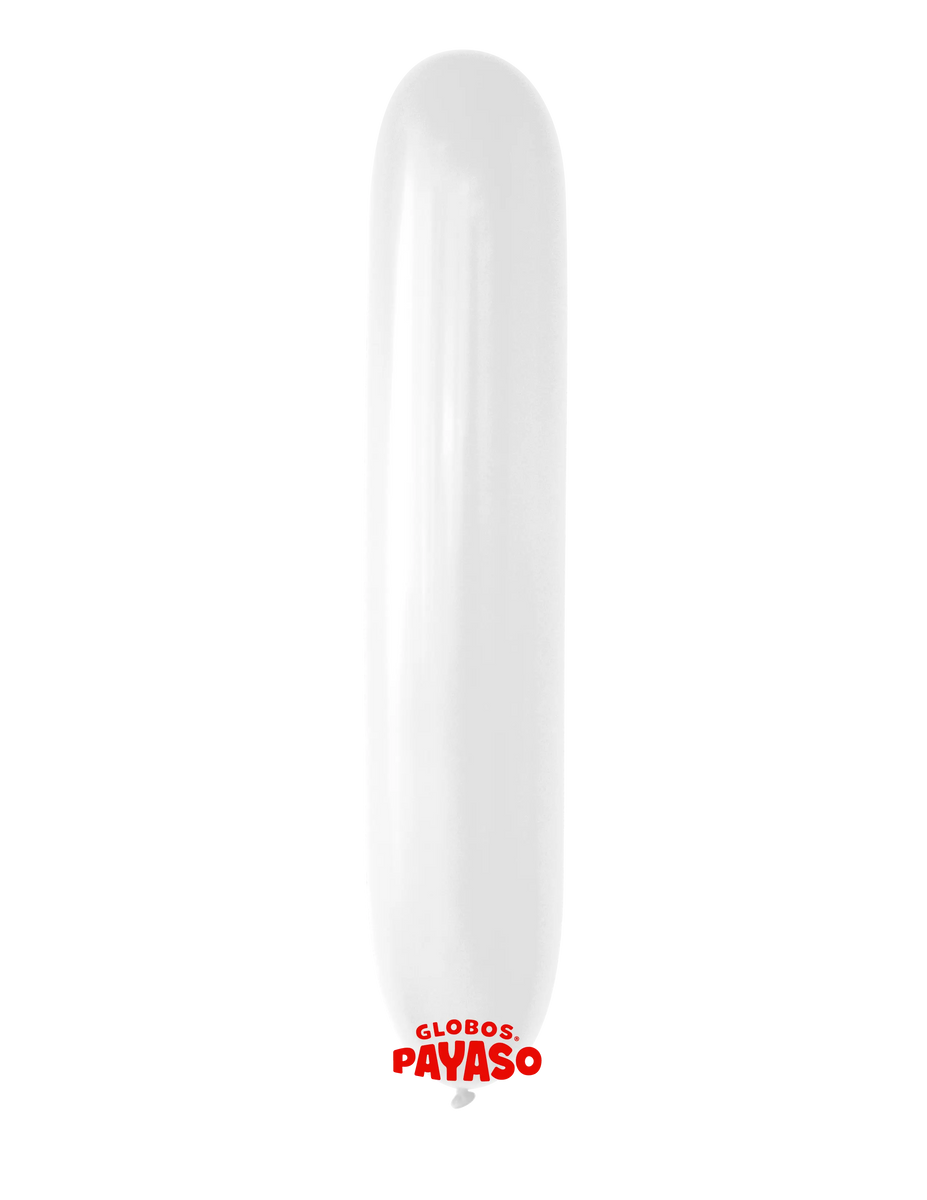 Globos Payaso 315 Twisting Balloon Pastel White 50ct – A. L. Party Balloons