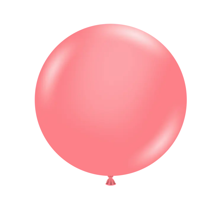 Tuftex 24in Coral Latex Balloon 25ct – A. L. Party Balloons