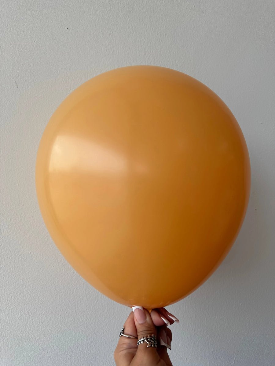 Kalisan Latex Standard Peach - 18", 25 Pieces - A. L. Party Balloons