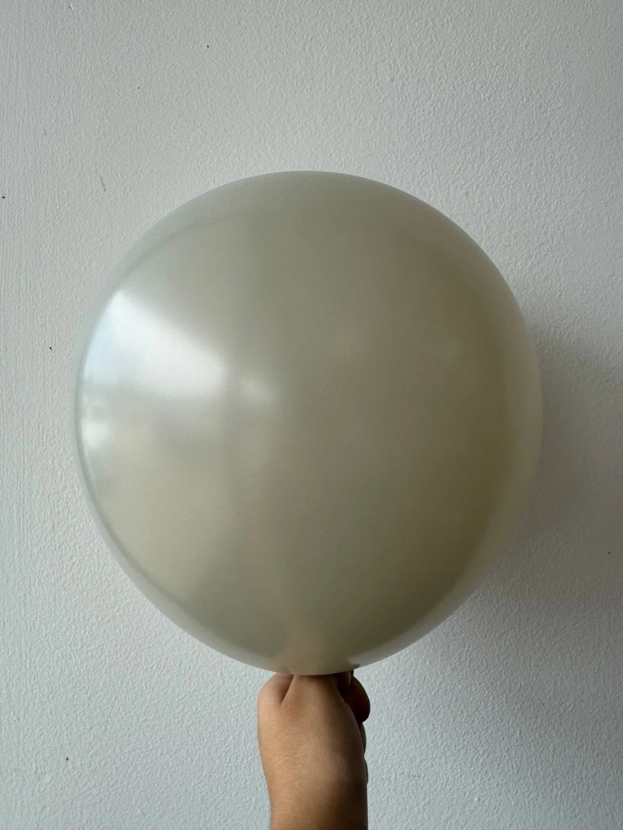 Kalisan Latex Aura Ivory White - 5", 50 Pieces – A. L. Party Balloons