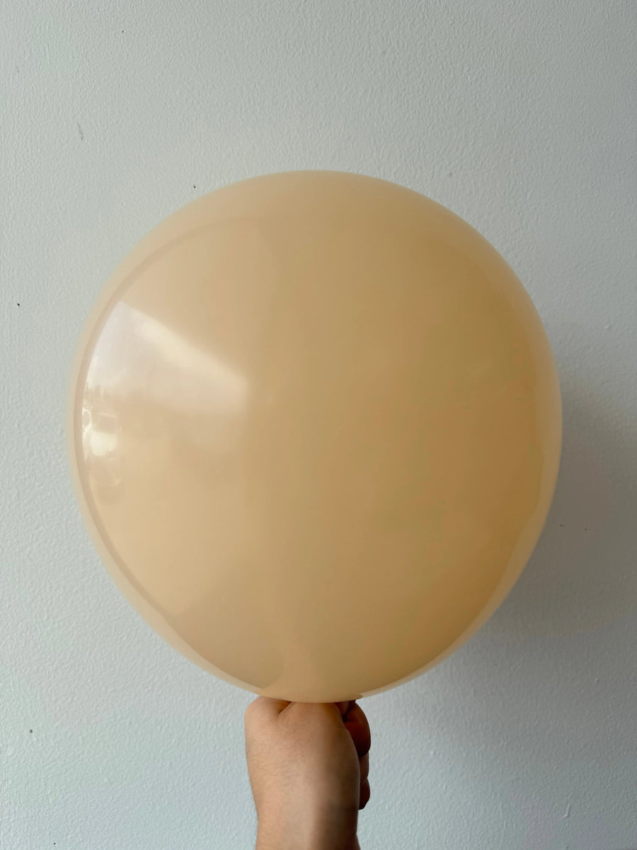 Elitex 12" Beige Latex Balloon 50ct - A. L. Party Balloons
