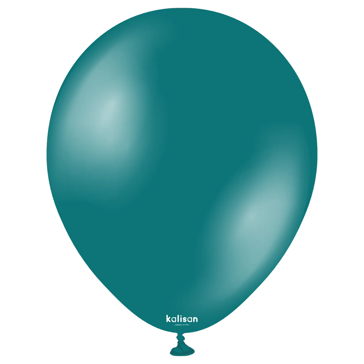Kalisan Latex Metallic Turquoise - A. L. Party Balloons