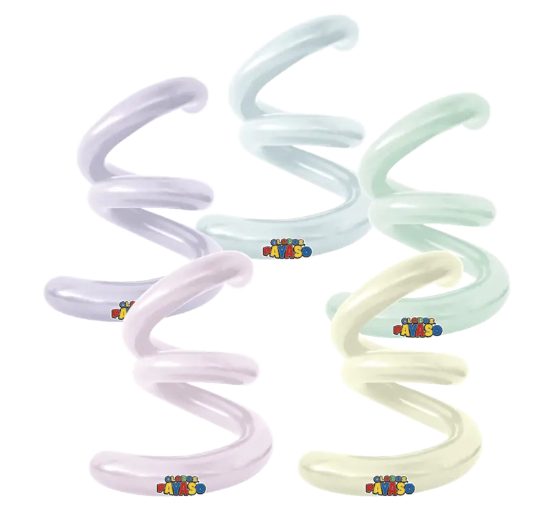 Globos Payaso 270 Twisting Balloon Macaroon Assorted 100ct – A. L ...