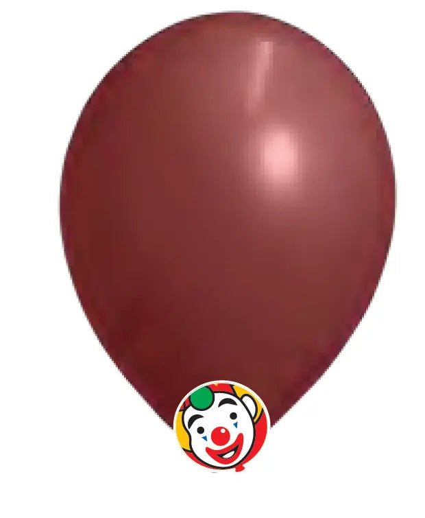 Globos Payaso 5in Balloon Metallic Burgundy 100ct – A. L. Party Balloons