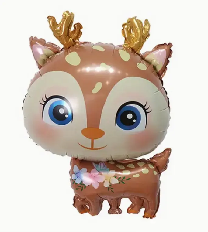 25" 1pc, New Forest Deer Balloons - A. L. Party Balloons