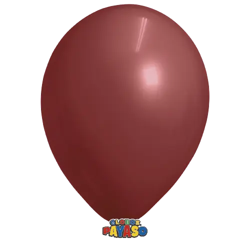 Globos Payaso 9in Balloon Deco Translucid Burgundy 50ct - A. L. Party ...
