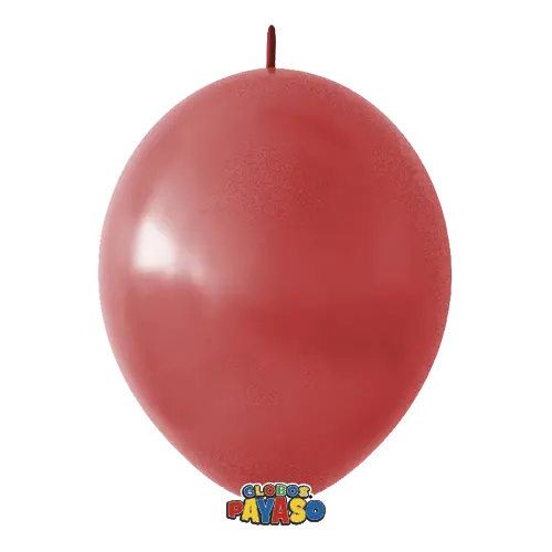Globos Payaso Linking 12in Balloon Translucid Cherry Red 50ct – A. L ...