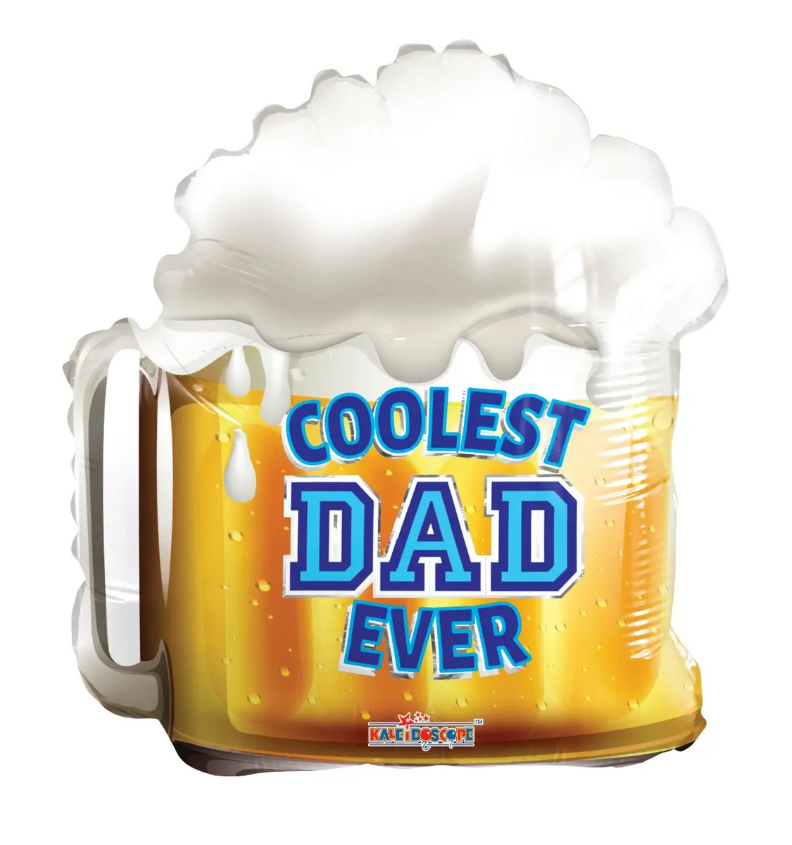 18" Coolest Dad Beer Foil Balloon – A. L. Party Balloons