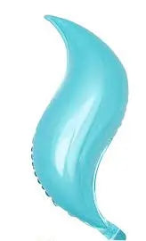 Curve Foil Balloon 20" (Choose your color) – A. L. Party Balloons