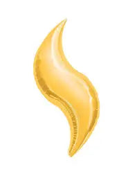 Curve Foil Balloon 36" (Choose your color) - A. L. Party Balloons