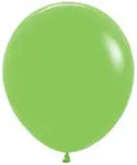Sempertex 18"Deluxe Key Lime 25/pk - A. L. Party Balloons