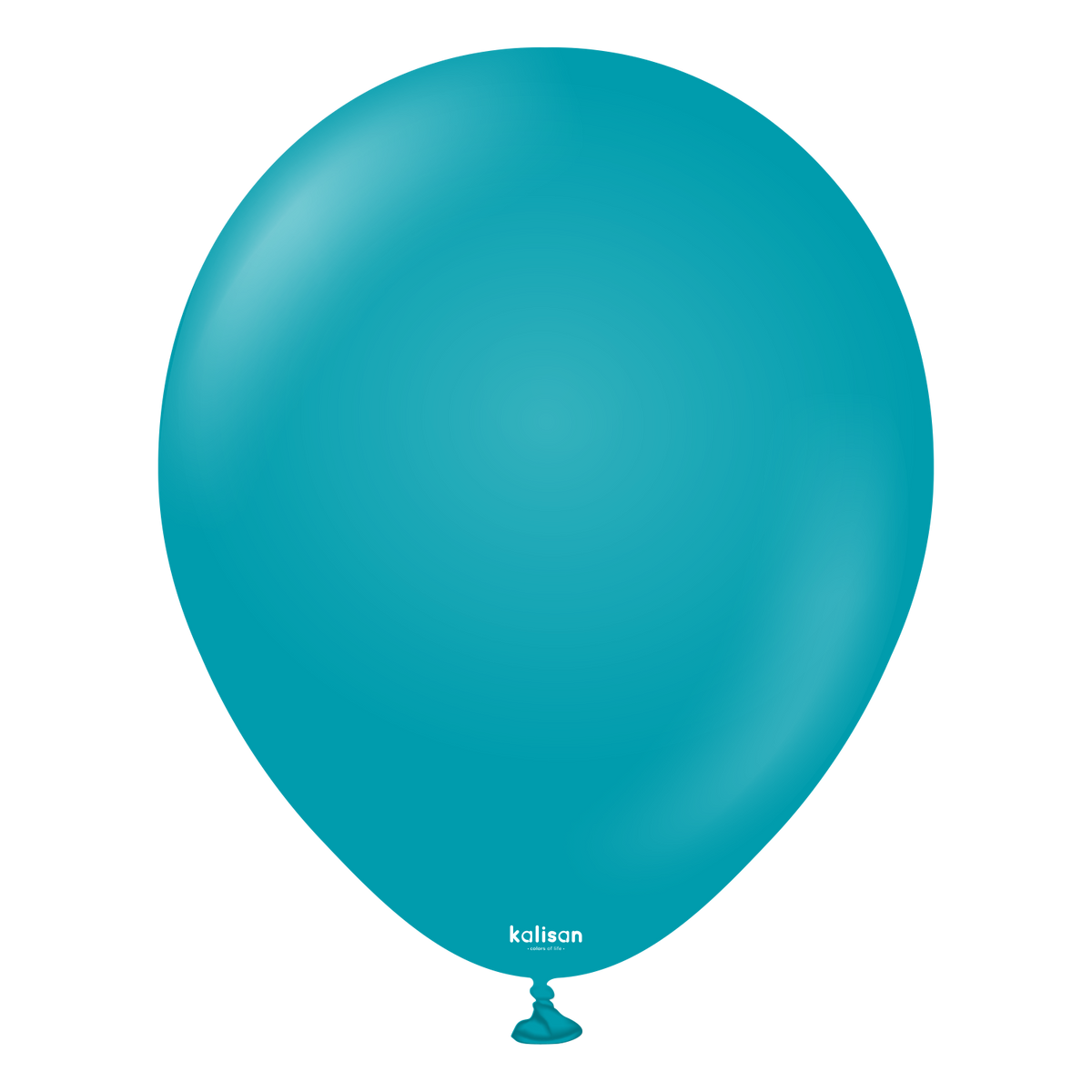 Kalisan Latex Standard Turquoise - 12", 100 Pieces – A. L. Party Balloons
