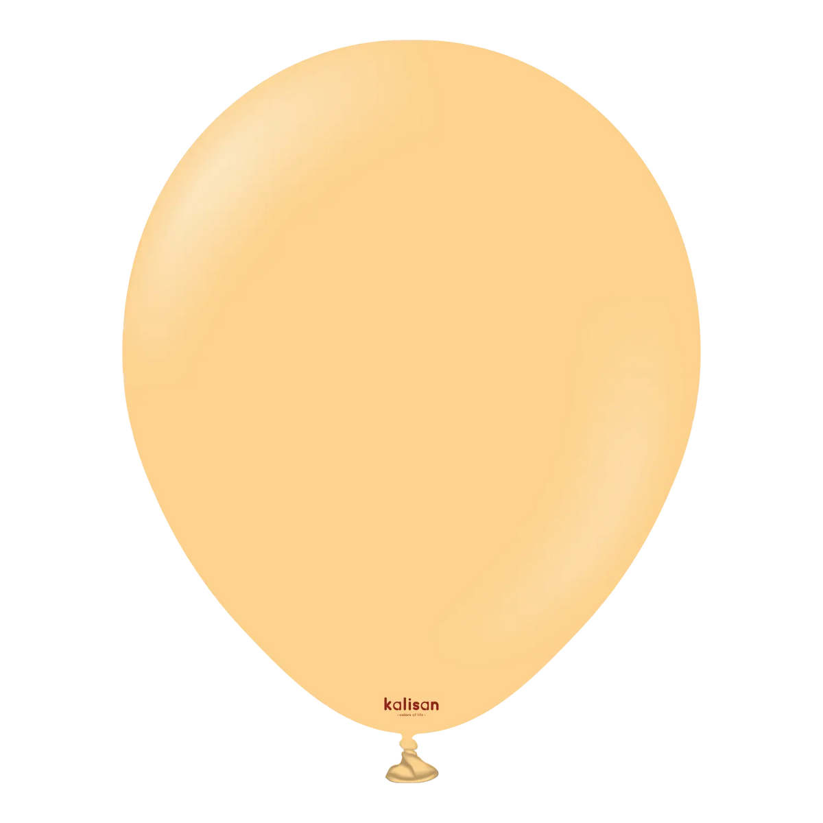 Kalisan Latex Standard Peach - 18", 25 Pieces – A. L. Party Balloons