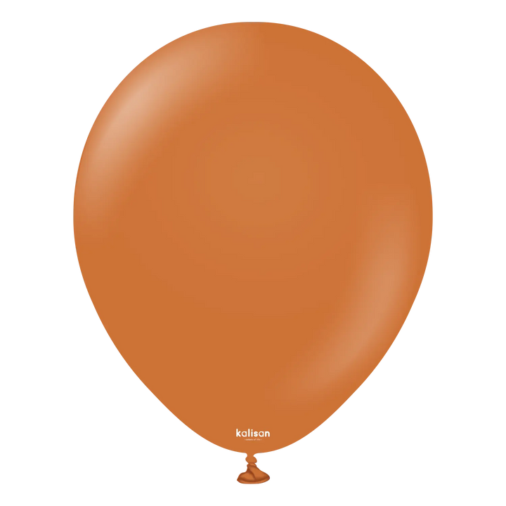 Kalisan Latex Standard Caramel Brown - 12", 100 Pieces – A. L. Party ...