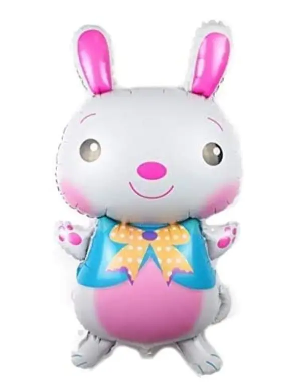 28" Rabbit Bunny Shape Foil Balloons – A. L. Party Balloons