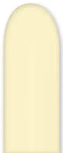 Sempertex Nozzle Up 260 Pastel Matte Yellow 50/pk – A. L. Party Balloons