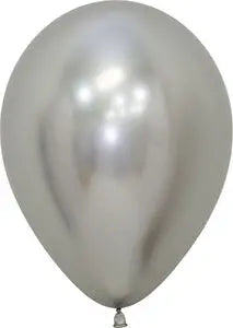 Sempertex 5" Reflex Silver 100/pk – A. L. Party Balloons